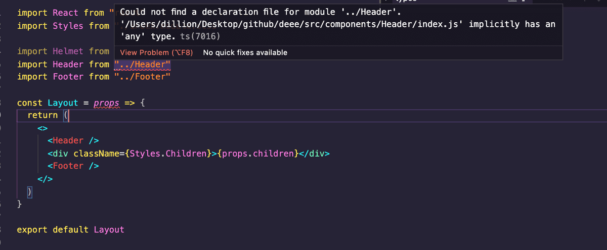 How I converted my Gatsby blog from JS to TypeScript - Dillion's Blog